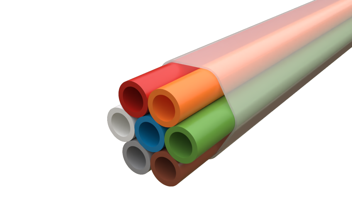 Microduct 7way Bundle 12-8mm | Melbye